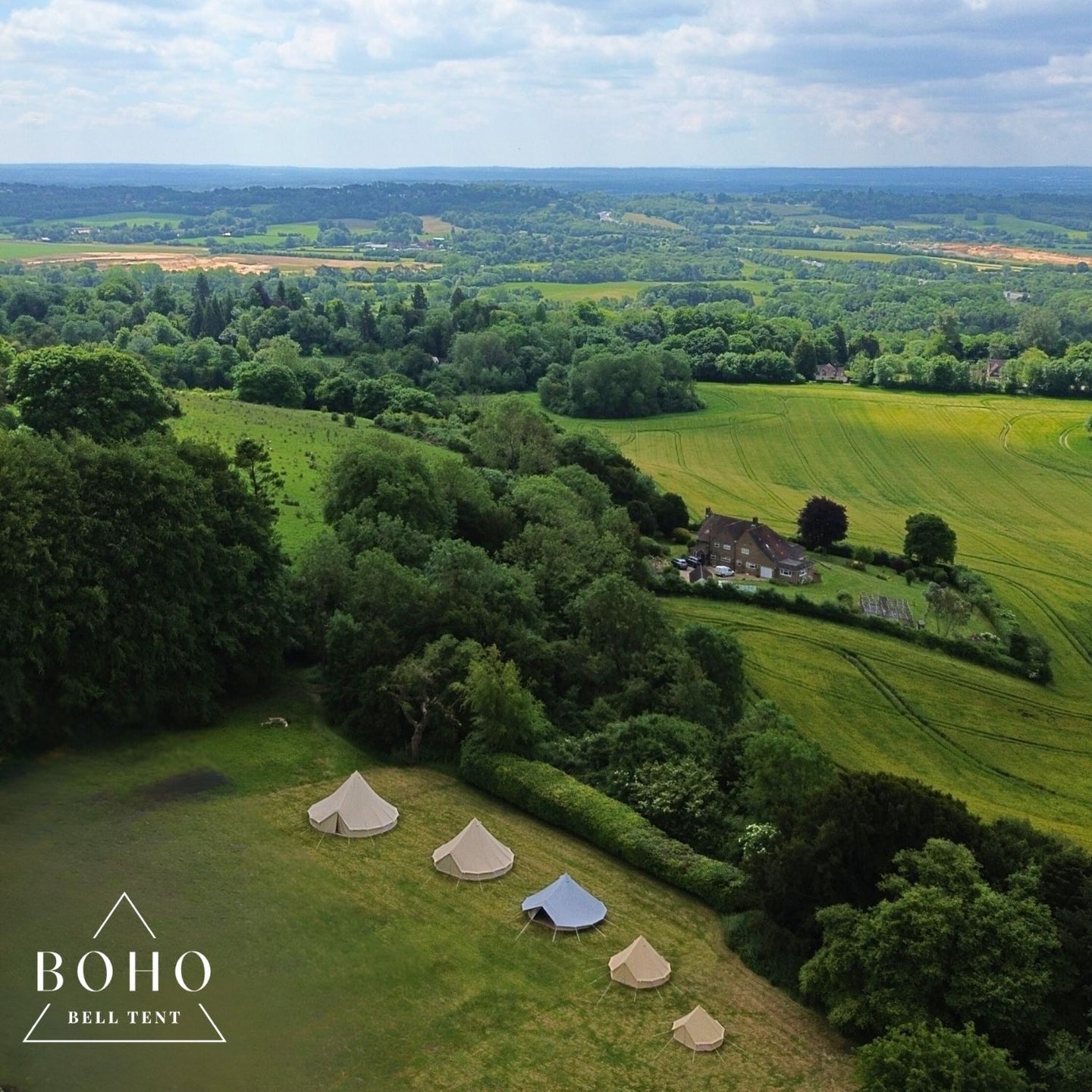 Canvas Bell Tent | Classic Bell Tents by Boho Bell Tent